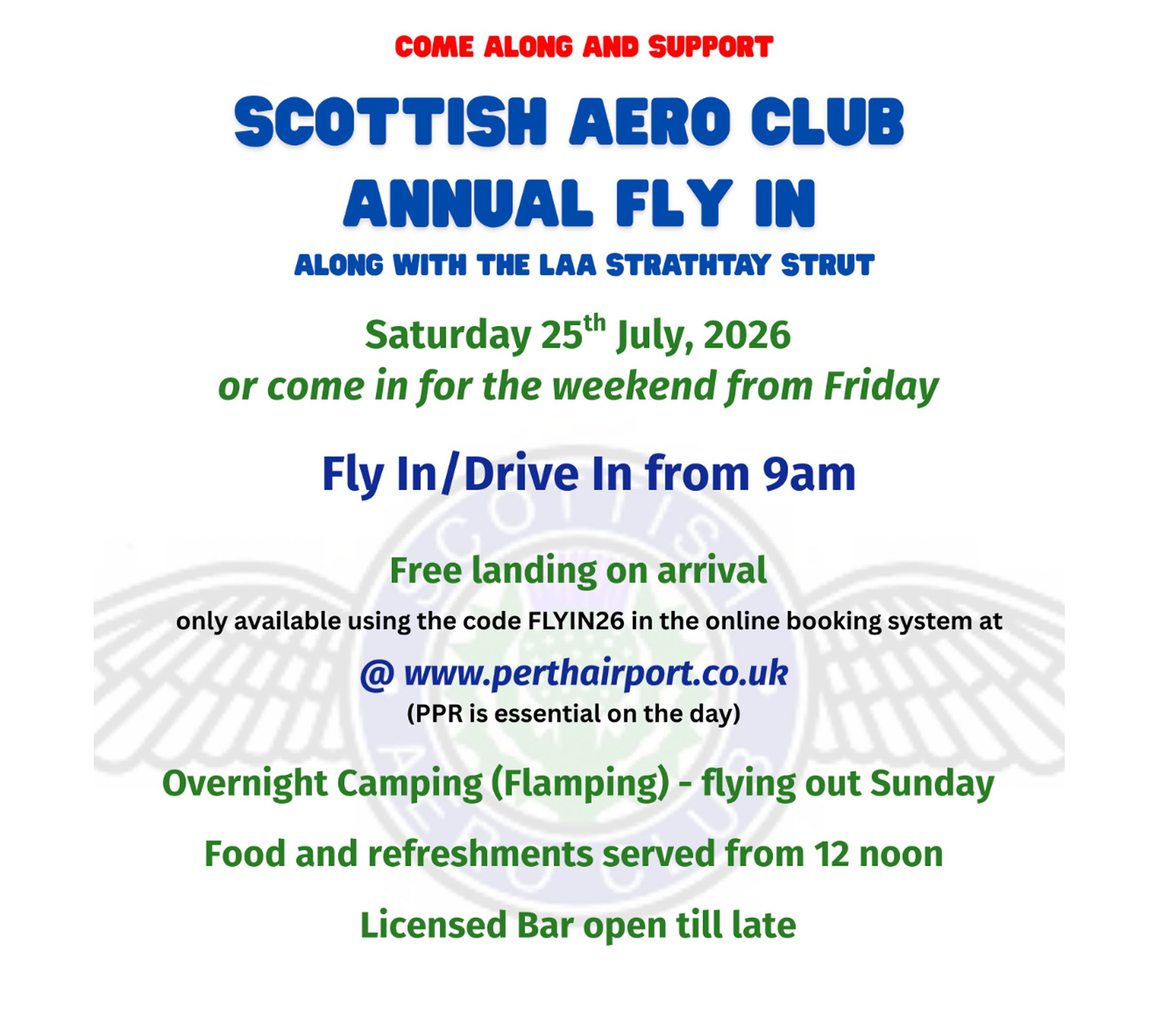 Scottish Aero Club Annual Fly-in, Perth Airport : : FLYER