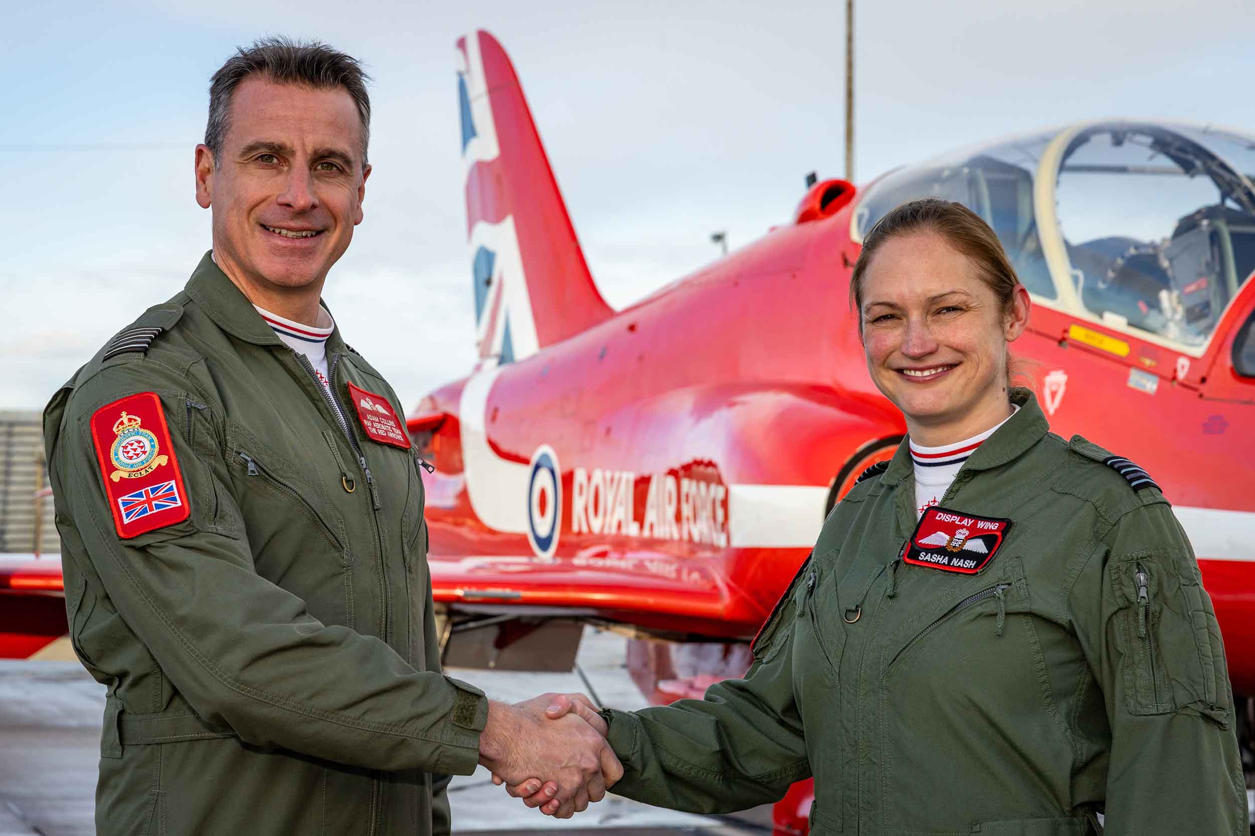 Red Arrows' first female boss to lead elite display team : : FLYER