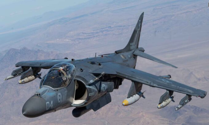 End of an era: Harrier 'Sundown' with US Marines : : FLYER