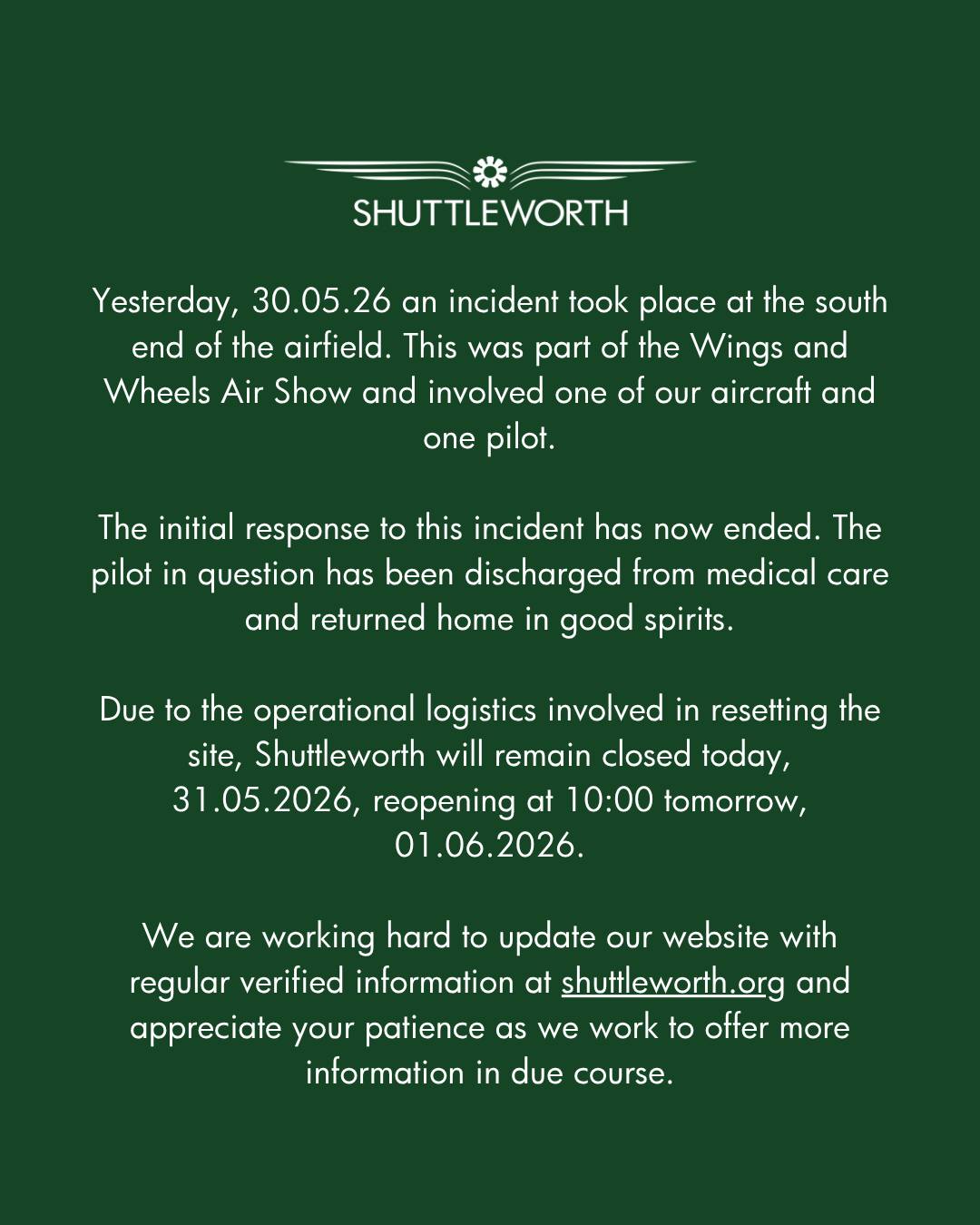 Shuttleworth pilot OK after Triplane crash : : FLYER